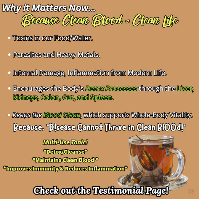 Detox Bitters Herbal Cleanse | PowrrUp® Natural Remedies